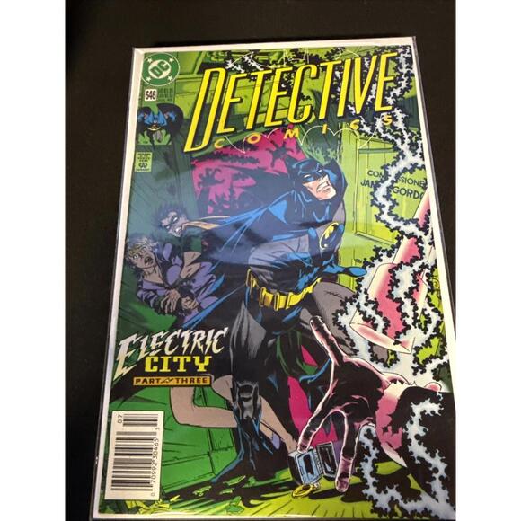 Other | Dc Detective Comics 646 Electric City Part Three Comic Batman ...